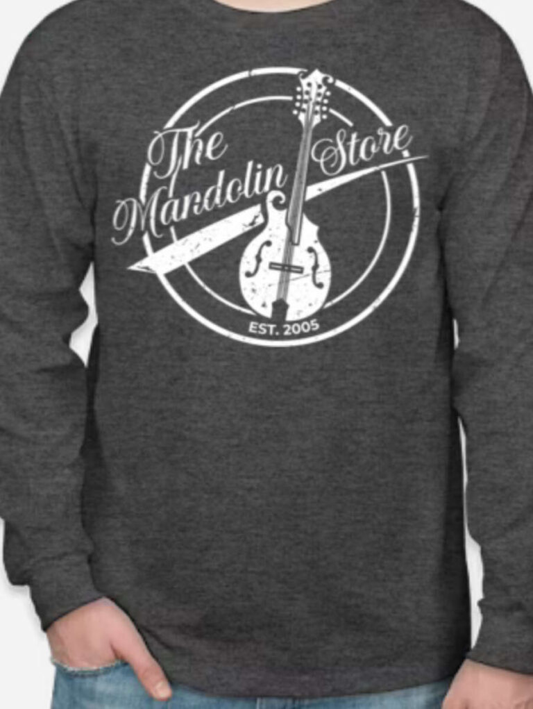 TMS Distressed Long Sleeve T-Shirt - Mandolin Store