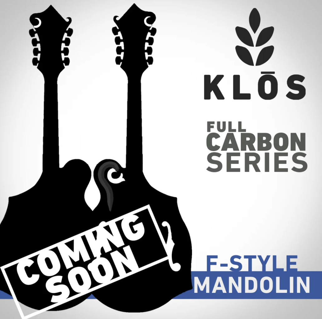 KLOS Carbon Fiber F Style Mandolin - Coming Soon - Mandolin Store